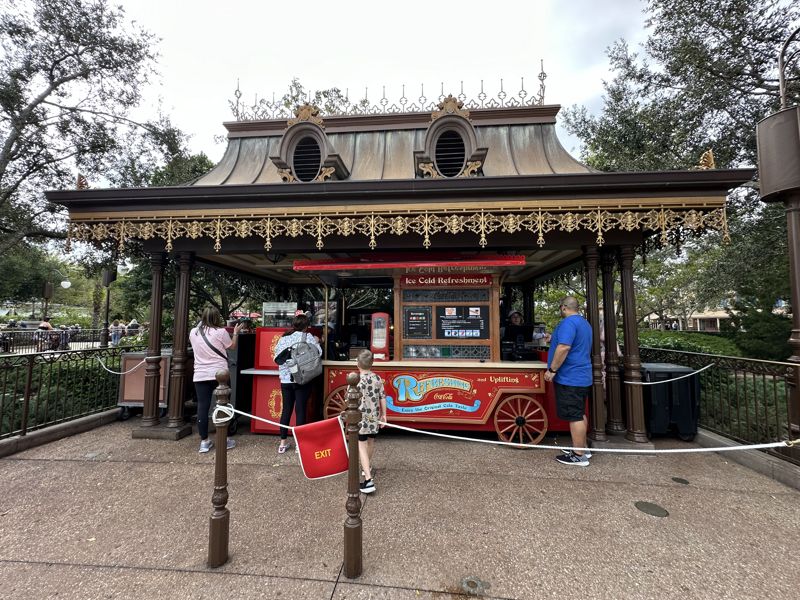 Churro Cart near Cinderella Castle | Magic Kingdom